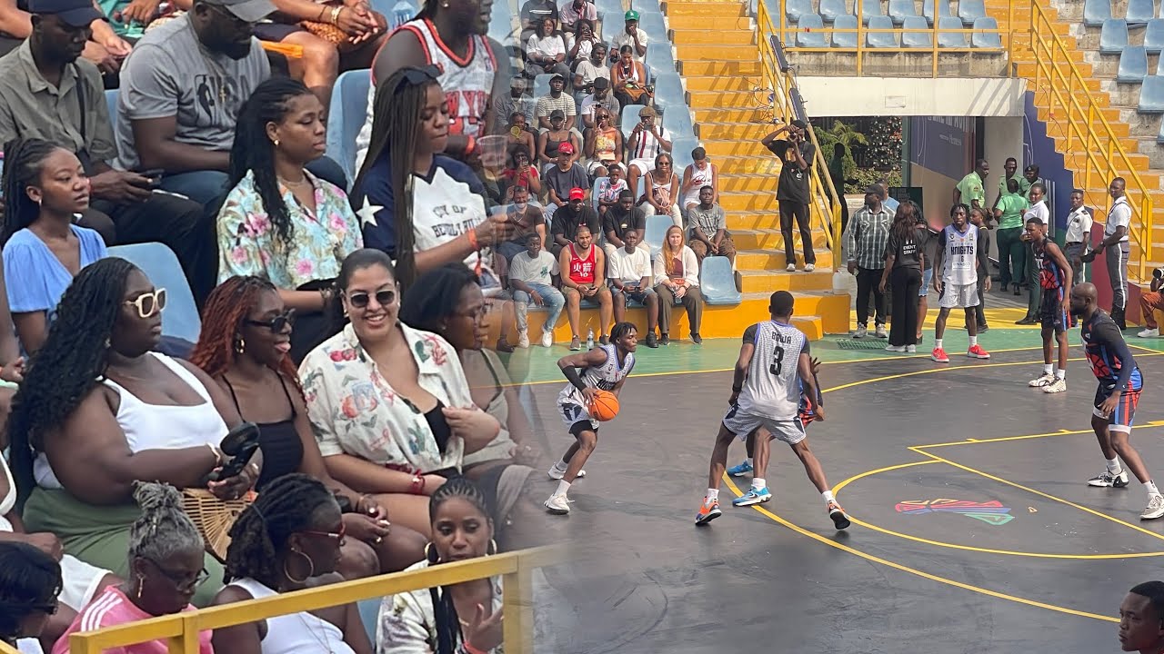 BAL IN ACCRA 🏀 Spintex Knights Fierce Battle with Nungua Cold Store ...