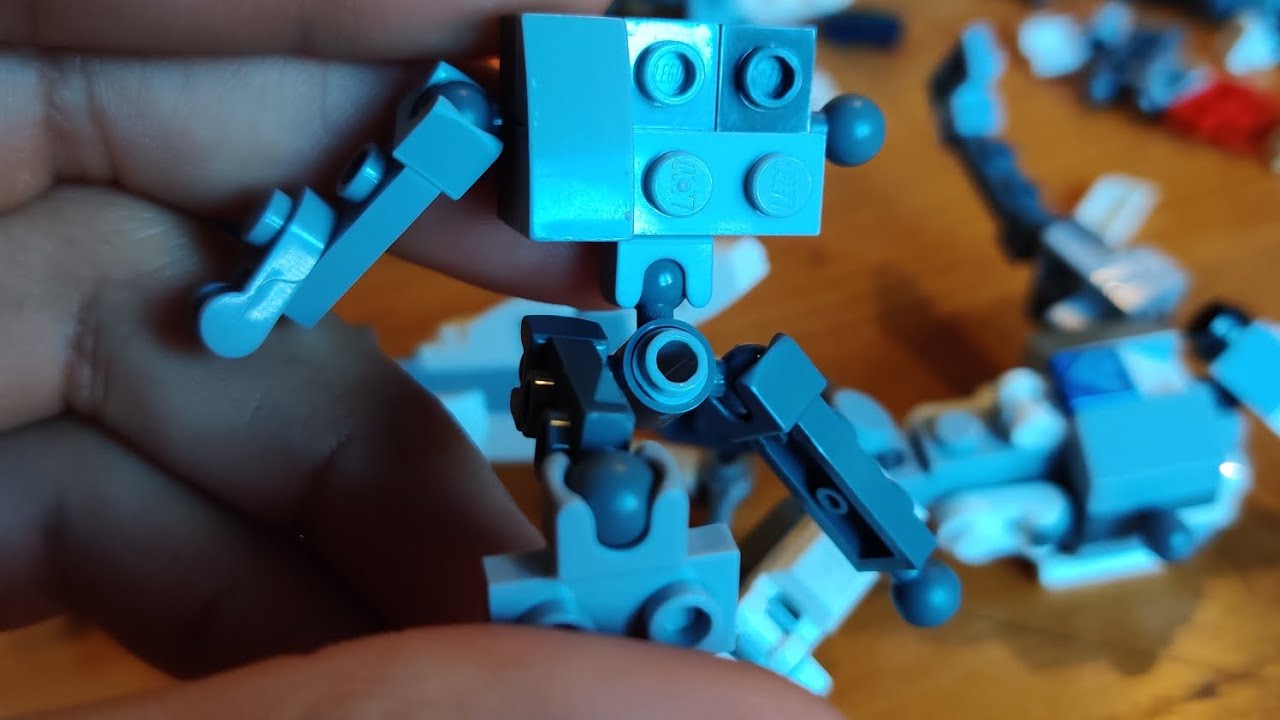 HOW TO BUILD A EASY MINI LEGO MECH... - YouTube