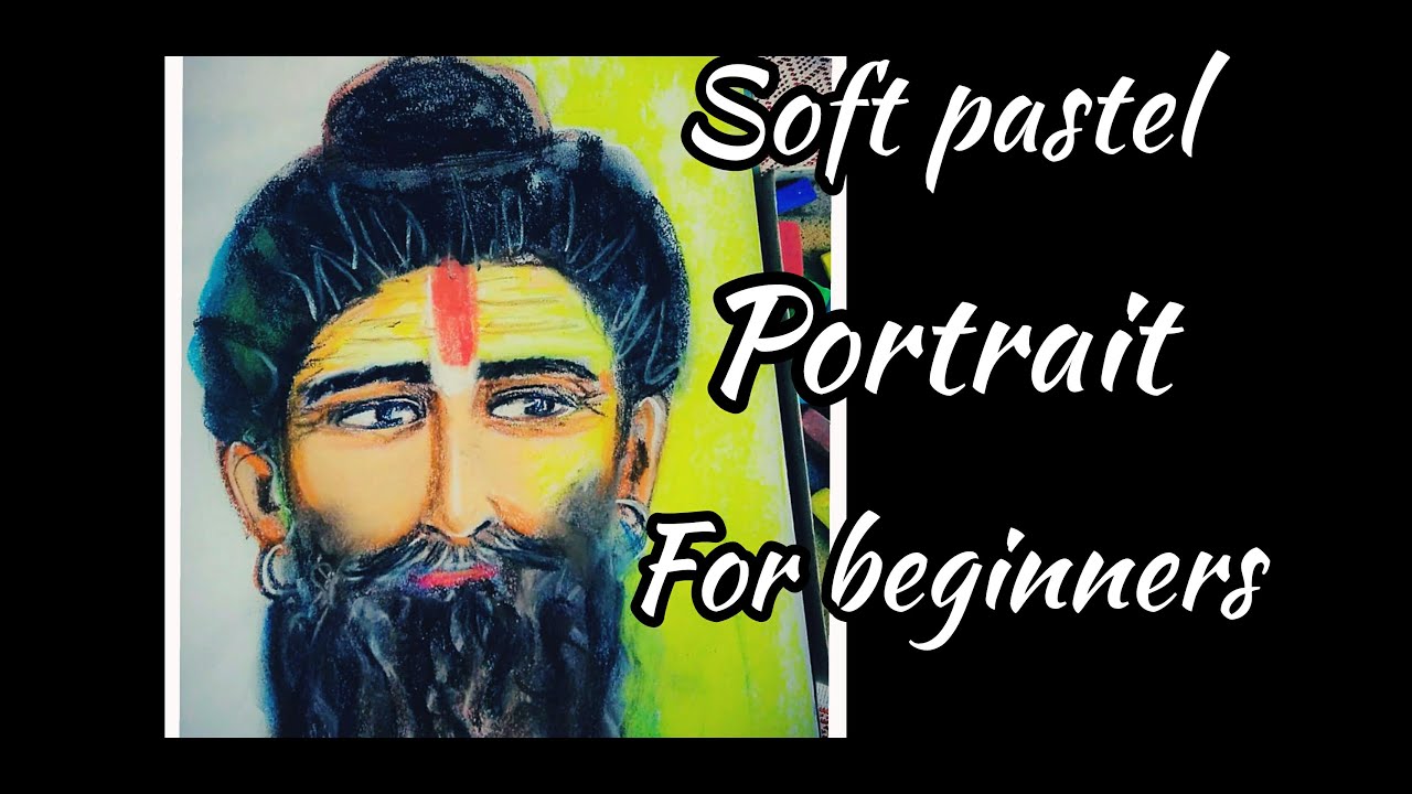 How to use soft pastel/ Easy portrait tutorial - YouTube