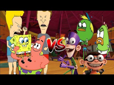 MUGEN Request 830: SpongeBob, Patrick, Beavis, Butt-Head VS Fanboy ...