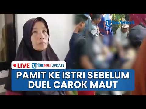🔴LIVE: Pamitan Terakhir Suami Sebelum Duel Carok di Lumajang, Ngotot Tak Terima Saran Istri