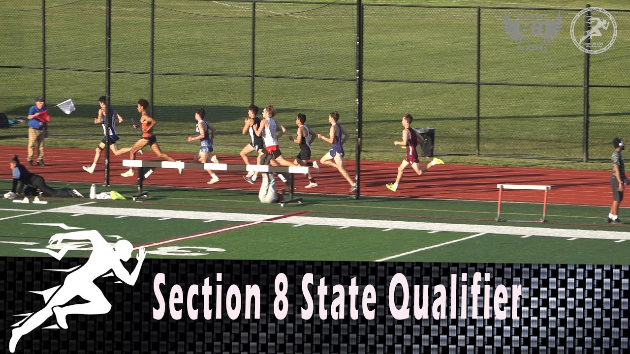 Boys 4x800m Relay Divisions 1 & 2 @ Sec. 8 State Qualifier Day 2 High ...