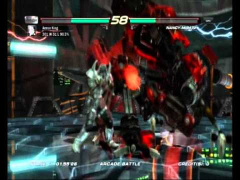 Tekken 6 - Armor King vs Nancy-MI847J - YouTube