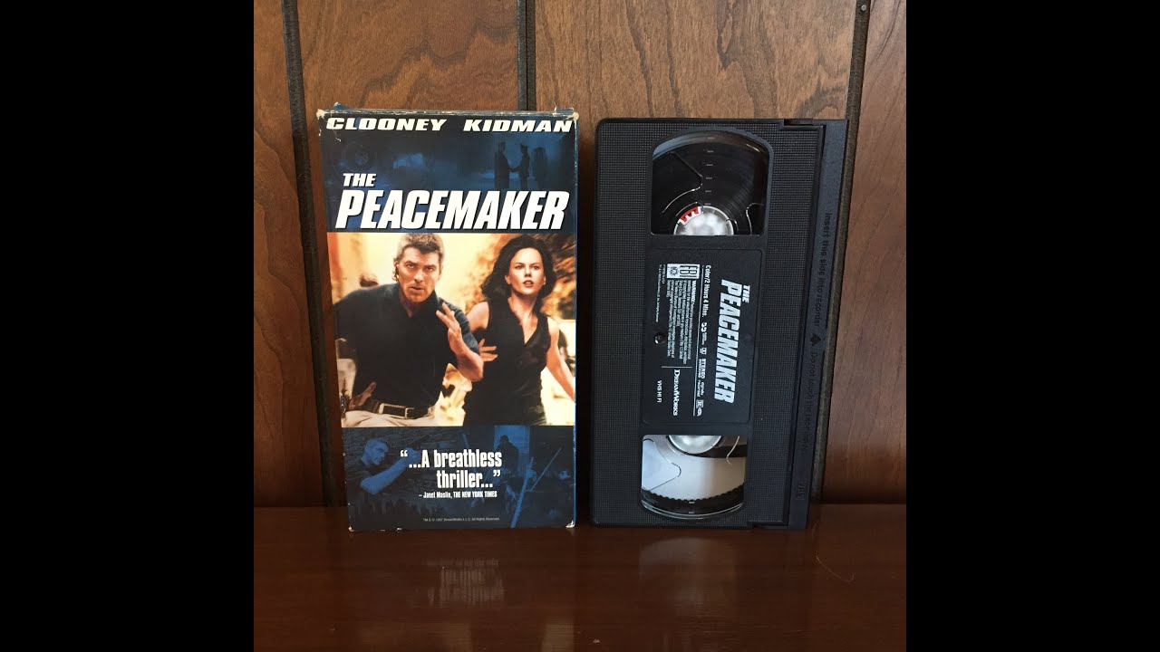 Opening To The Peacemaker 1998 VHS - YouTube
