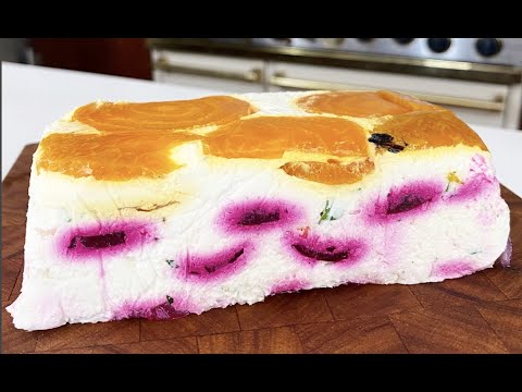 Beets Flan with Goat and Cream Cheese - YouTube