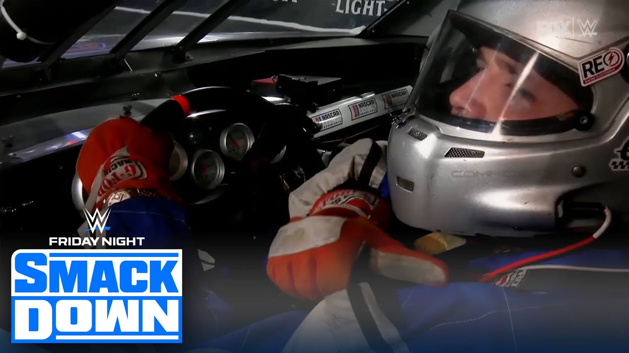 Rey and Dominik Mysterio race in NASCAR Mini Clash at the Coliseum ...