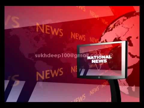 National News Backdrop Graphics Work - YouTube