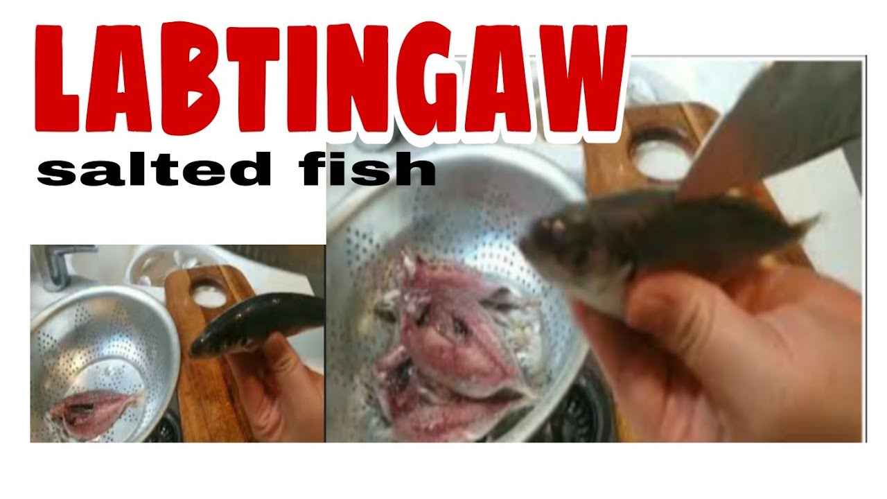 PAANO GUMAWA NG LABTINGAW NA MAY SUKA #saltedfish #driedfish - YouTube