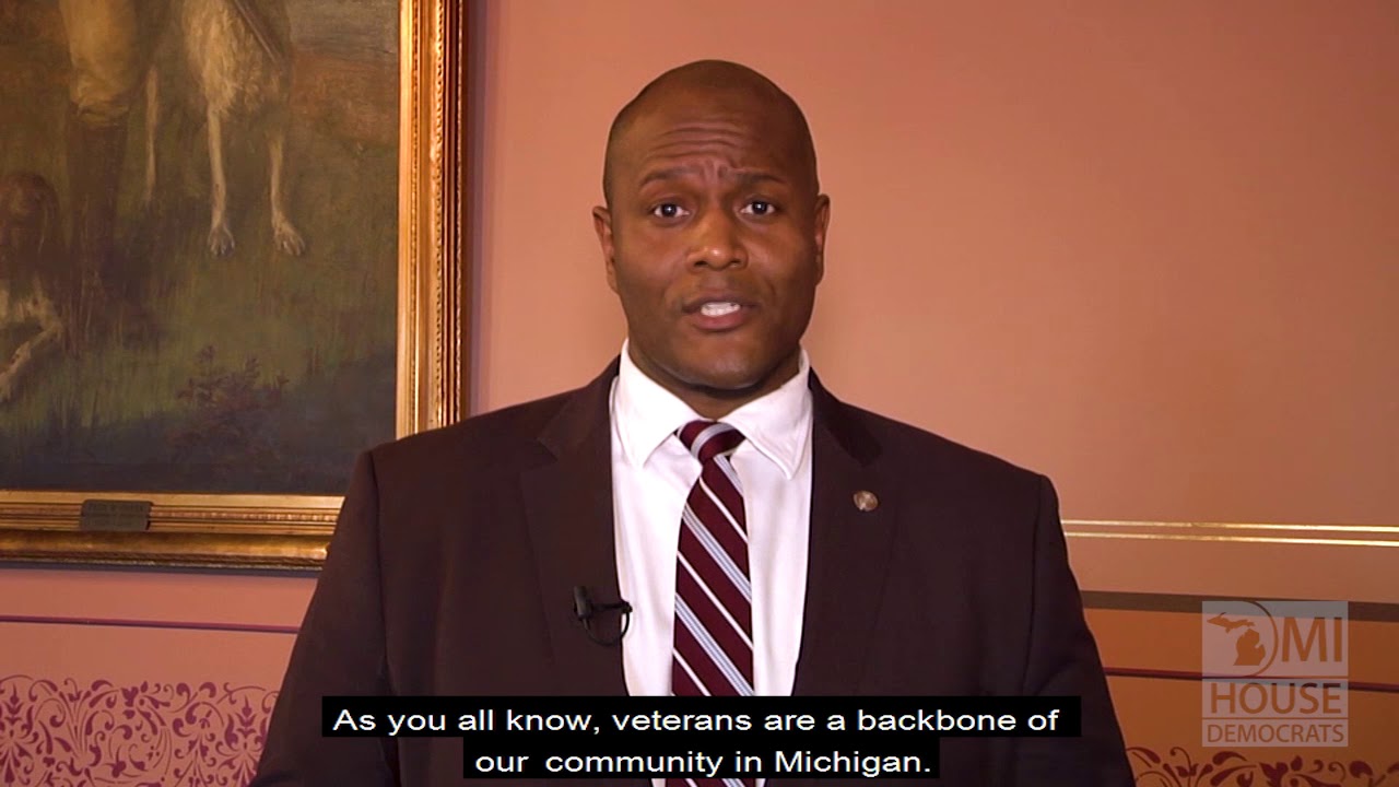 Rep. Joe Tate on his Veteran Businesses Bill - YouTube