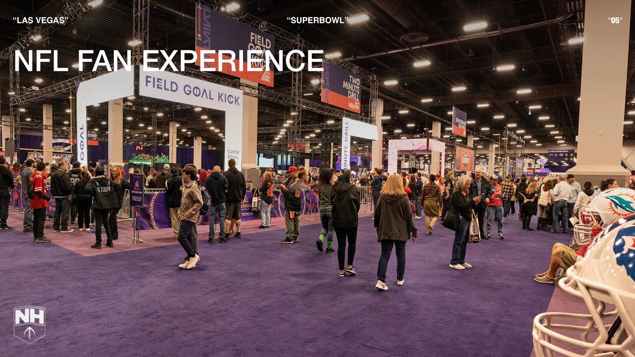 Recorremos el NFL fan experience #vlog - YouTube