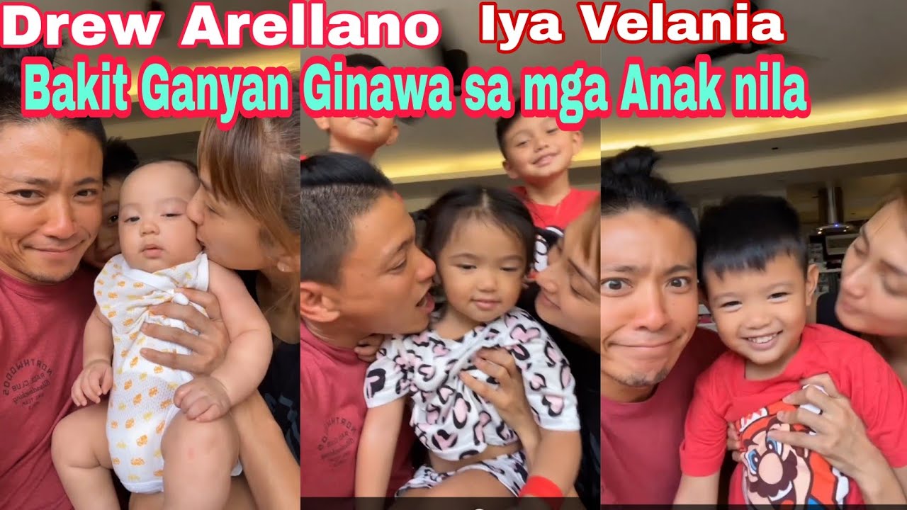 Drew Arellano at Iya Vellania PINAGTRIPAN ang mga ANAK tingnan ang ...