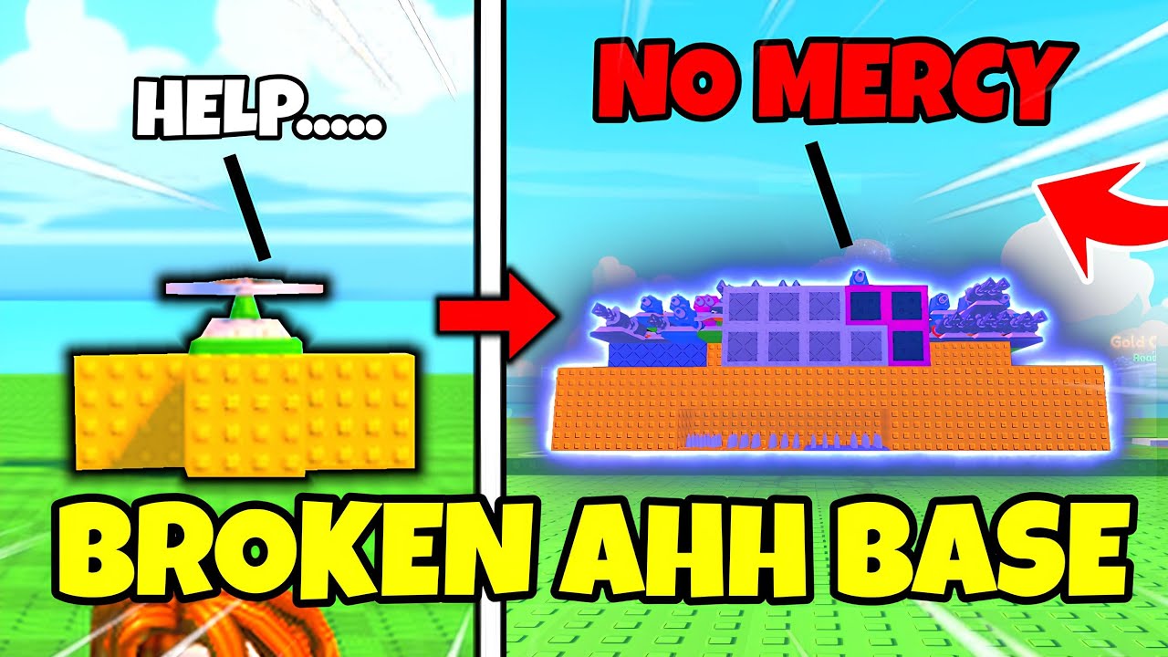 MOST BROKEN BASE in BUILD A BASE in Roblox - YouTube