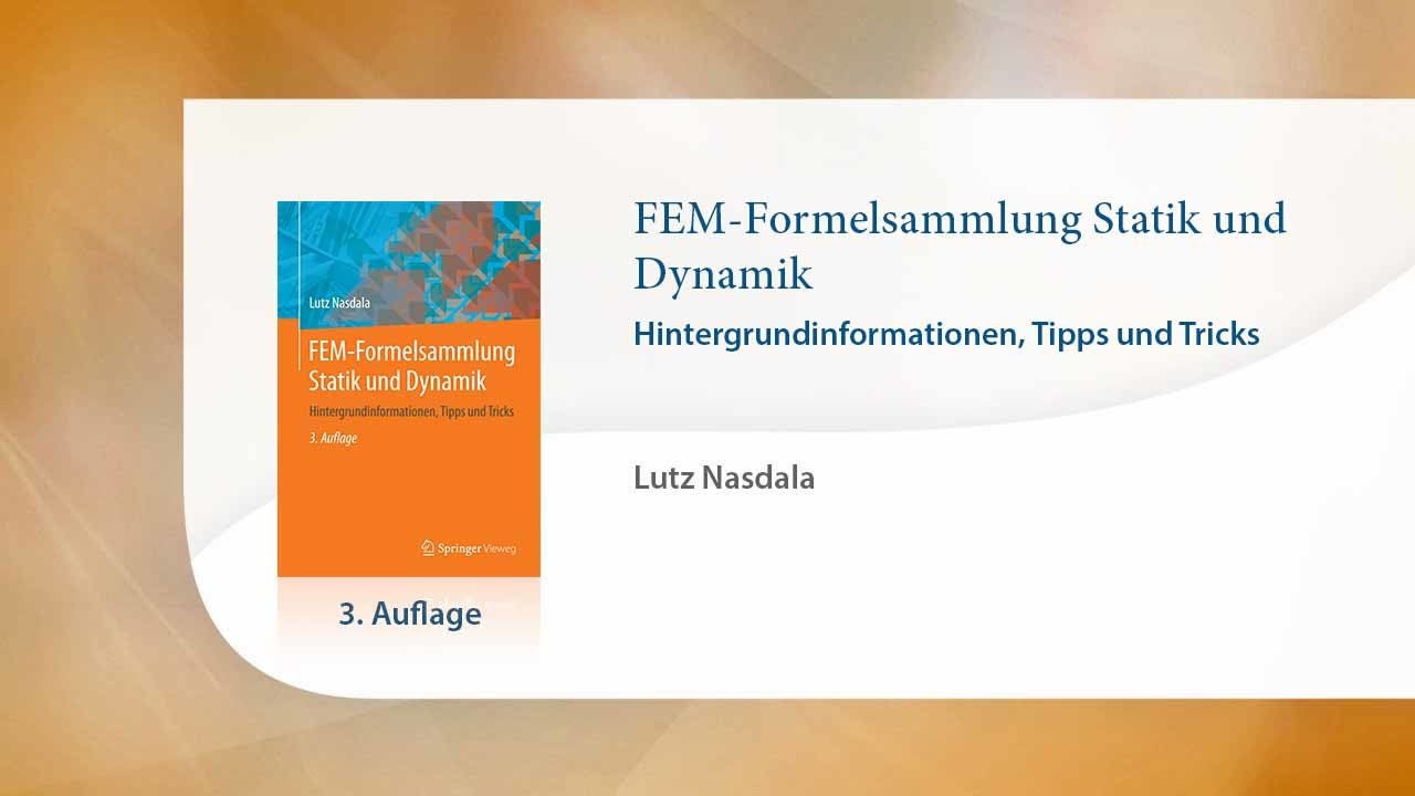 FEM-Formelsammlung Statik und Dynamik - YouTube