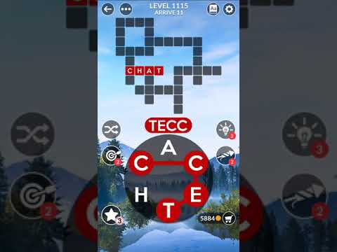 Wordscapes Level 1115 | Answers - YouTube