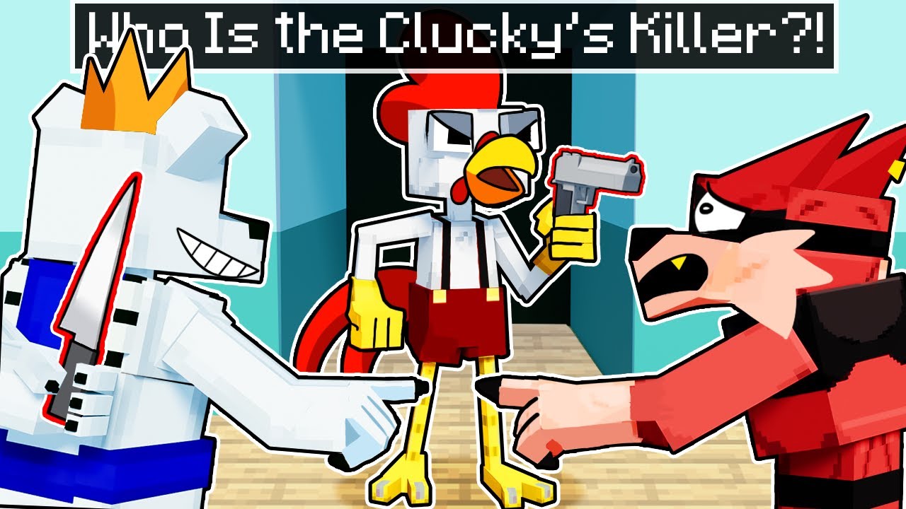Who is the KILLER at CLUCKY's? (Minecraft) - YouTube