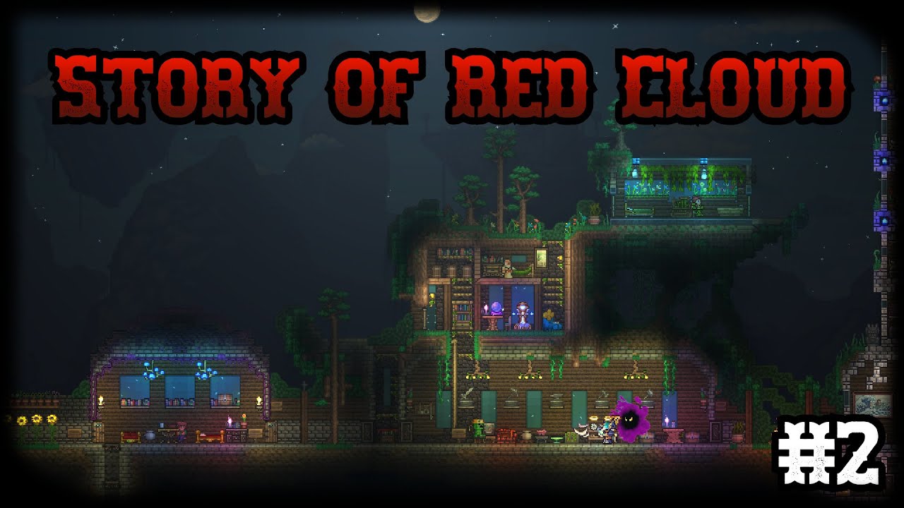 Terraria 1.4 - Story of Red Cloud #2 - YouTube