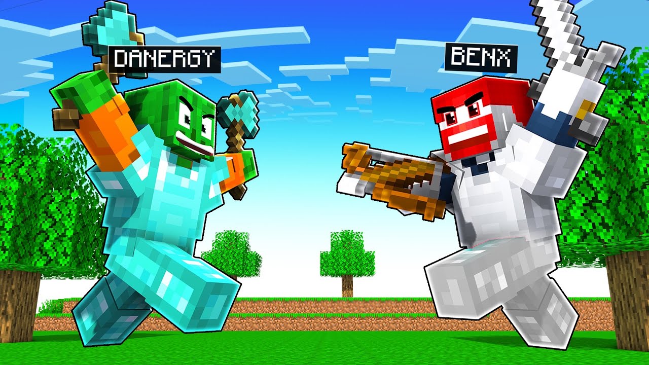 Das 1 VS. 1 BENX GEGEN DANERGY in MINECRAFT HELDEN 2.. ABER.. - YouTube