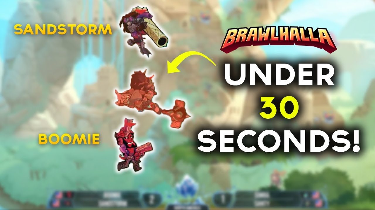 INSANE DOUBLE KO Team Combo SPEEDRUN! - Brawlhalla Winter Championship ...