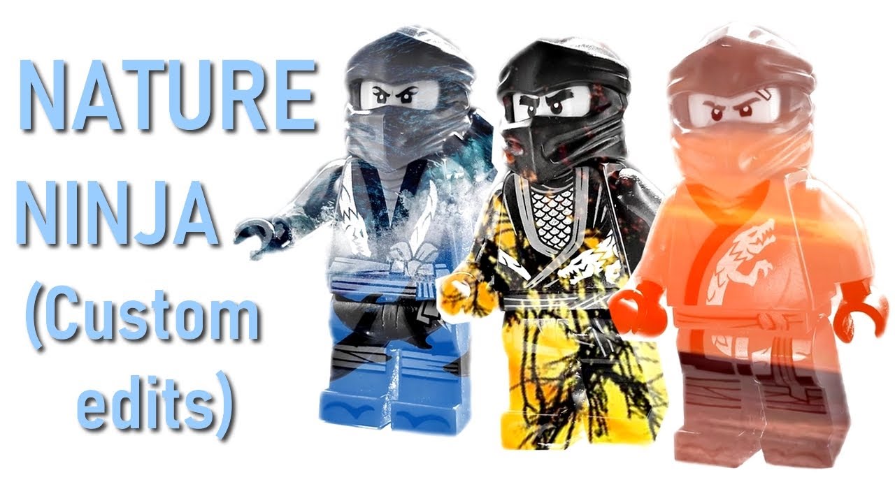 LEGO NINJAGO NATURE NINJA CUSTOM EDITS - YouTube