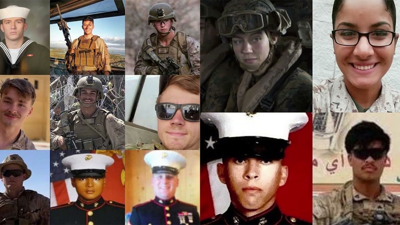 THE HEROES - The 13 US Military Service members killed in Kabul Airport ...