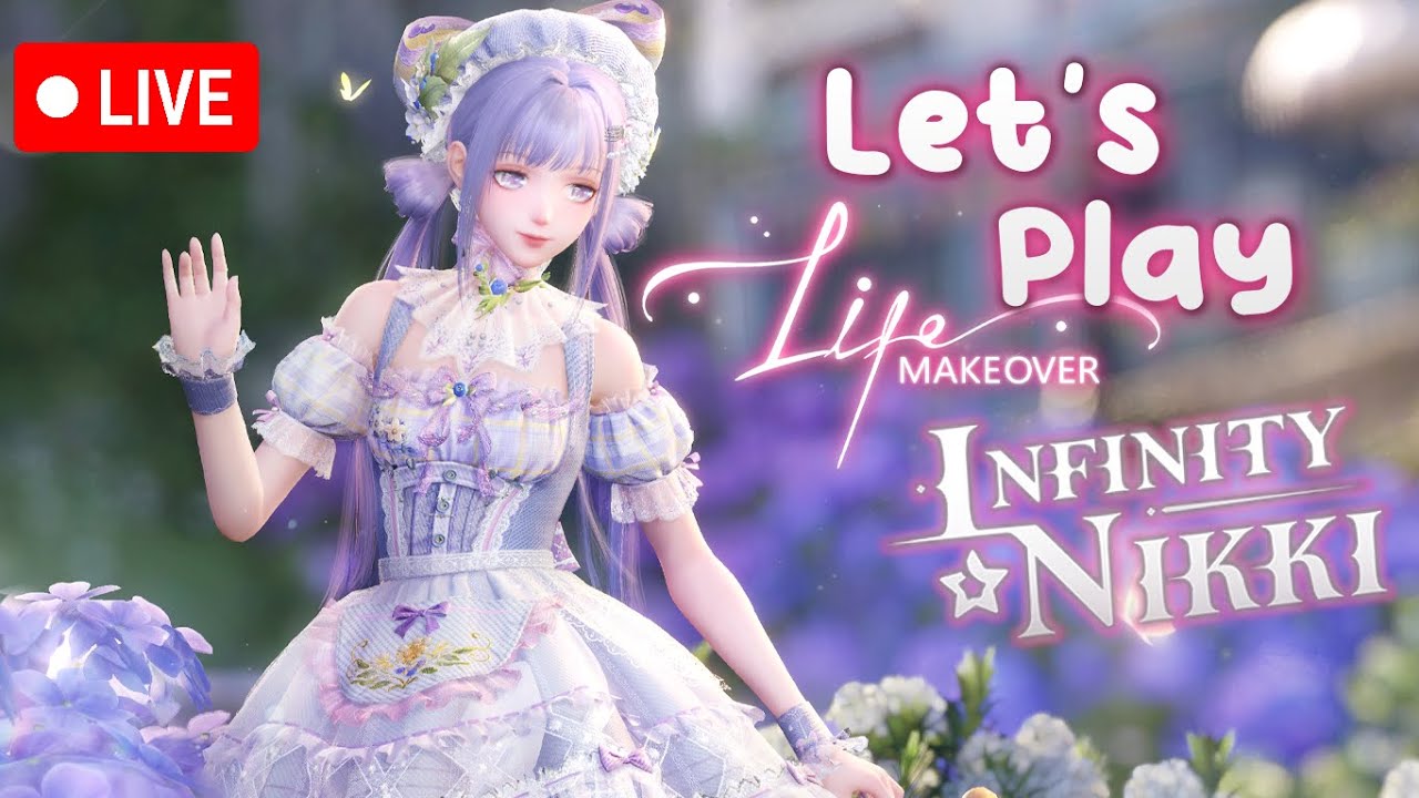 🔴LETS PLAY Fashion games!! 🌸 Infinity Nikki & Life Makeover - YouTube