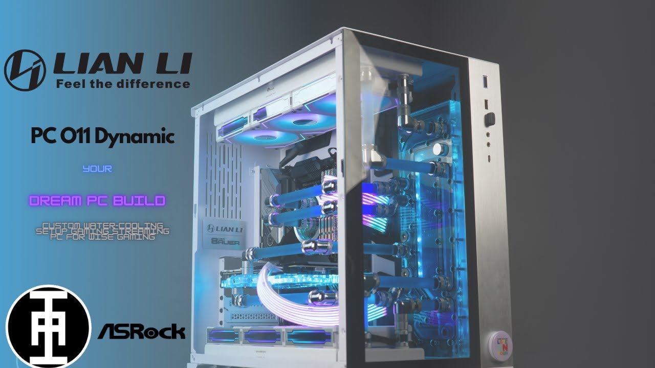 Lian Li O11 Dynamic White & Black RGB WATER-COOLING SETUP | Prjct ...