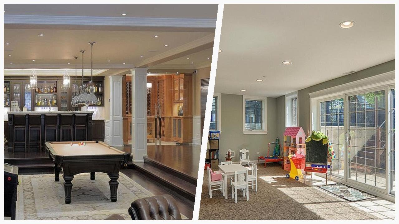 75 Traditional Walk-out Basement Design Ideas You'll Love 🌈 - YouTube