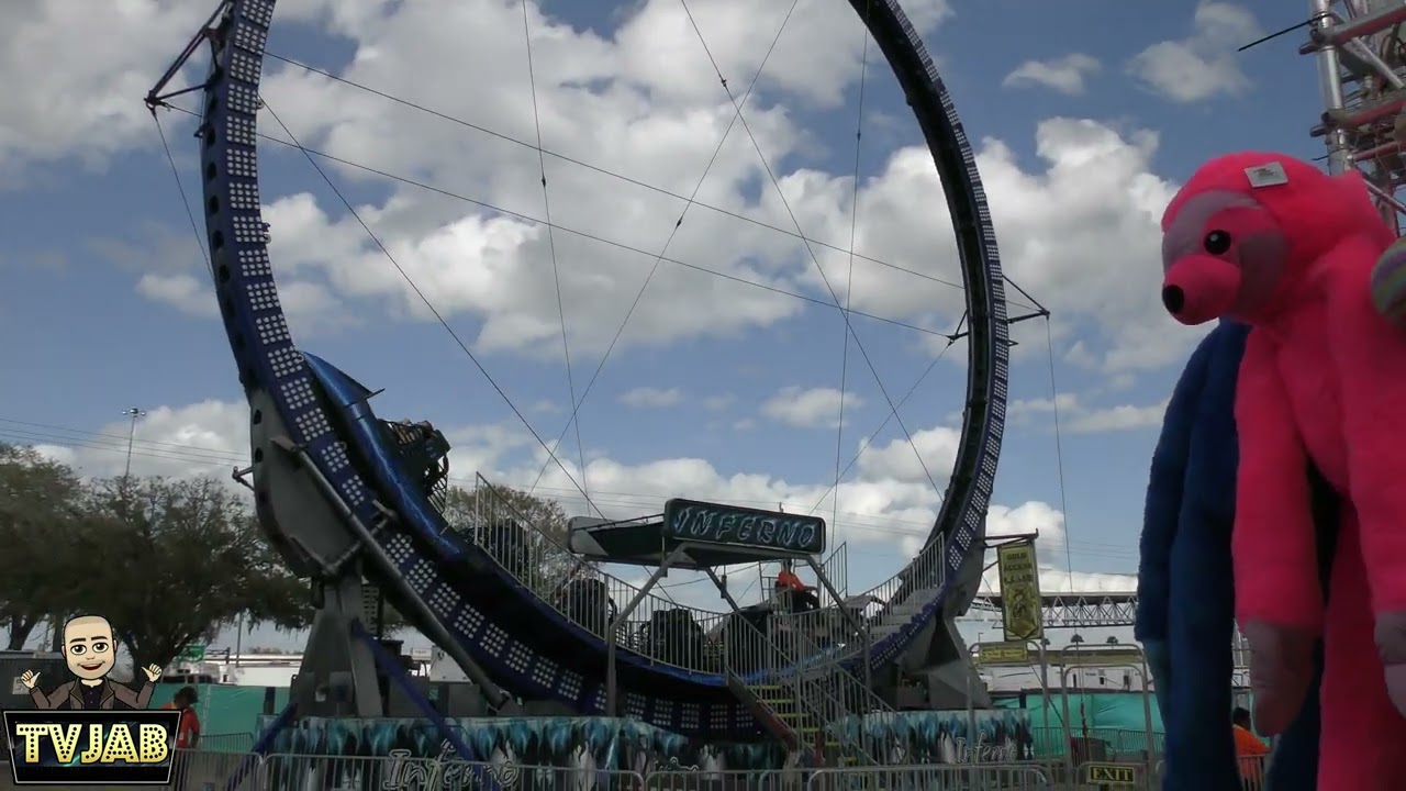 Florida State Fair Inferno Ride - YouTube