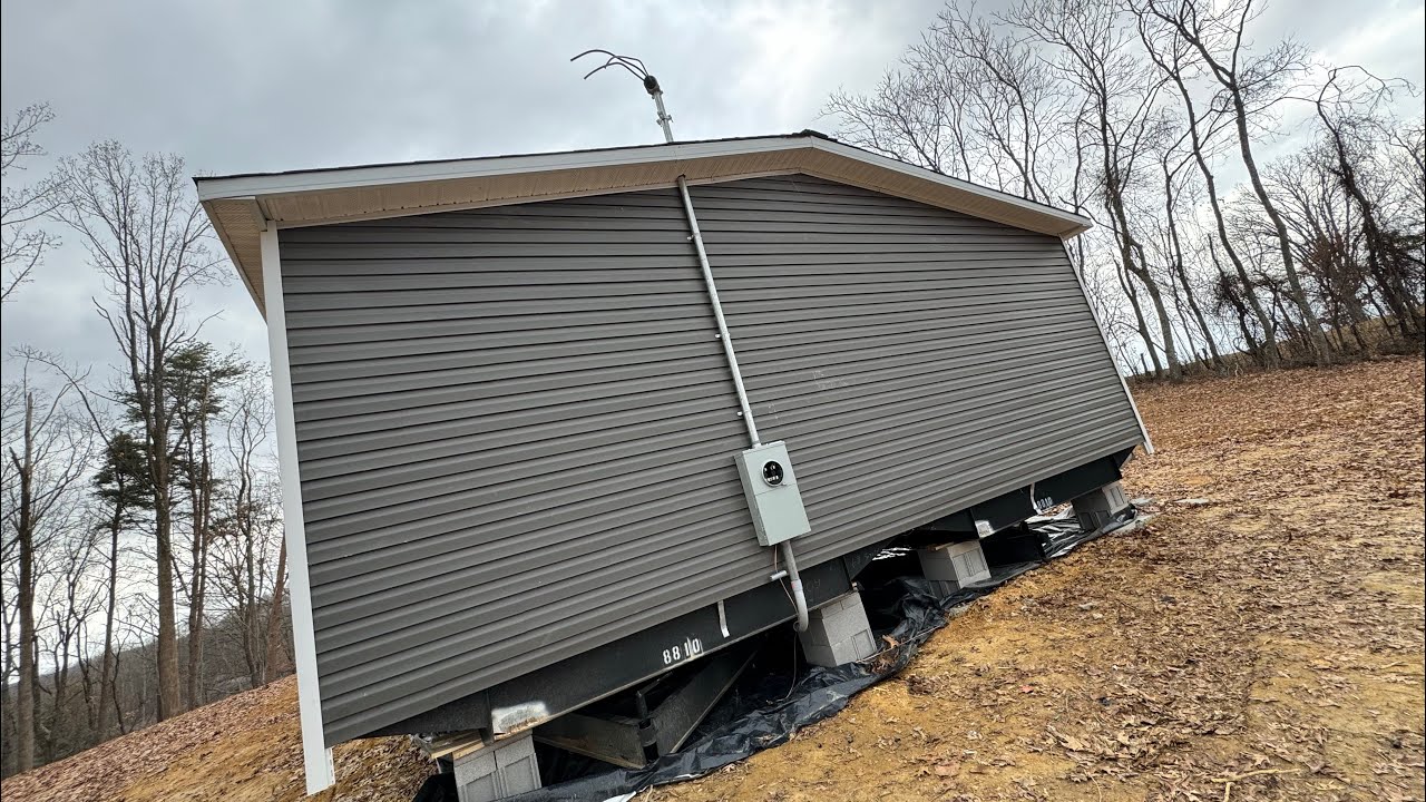 Power Hookup For a Clayton Homes DoubleWide - YouTube