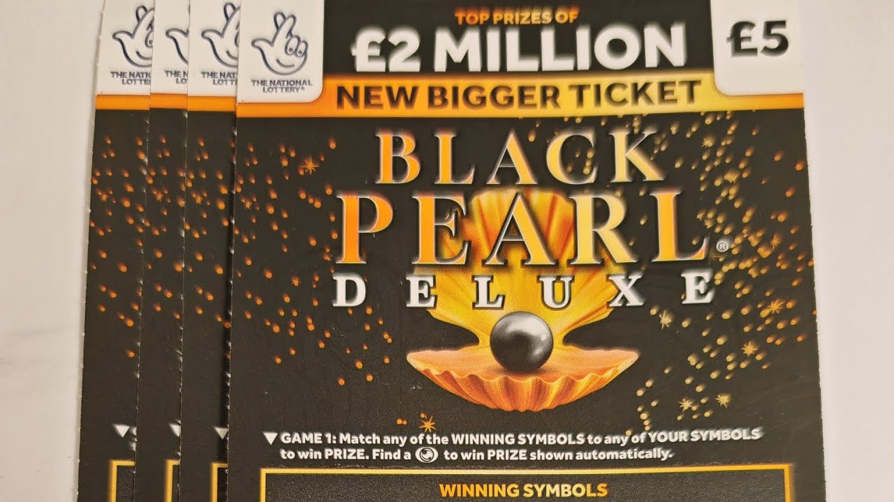 Black pearl deluxe scratch cards £20 in play - YouTube