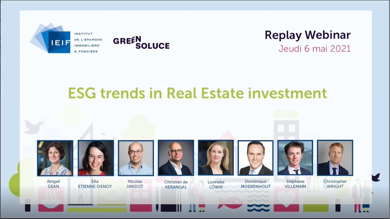 ESG Trends in Real Estate Investment - Webinar - YouTube