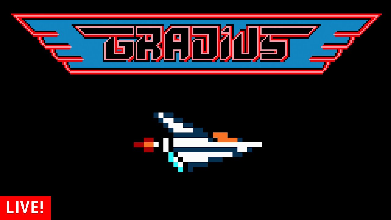 🔴 LIVE - ‘Gradius’ (1986, NES) - First time | RetroSFX Gaming - YouTube
