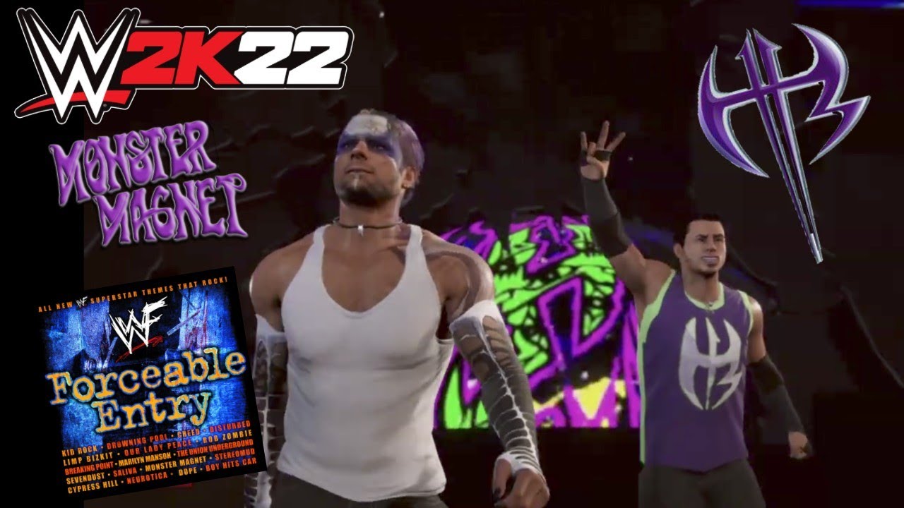 The Hardy Boyz - Monster Magnet Entrance: Forceable Entry (WWE 2k22 ...
