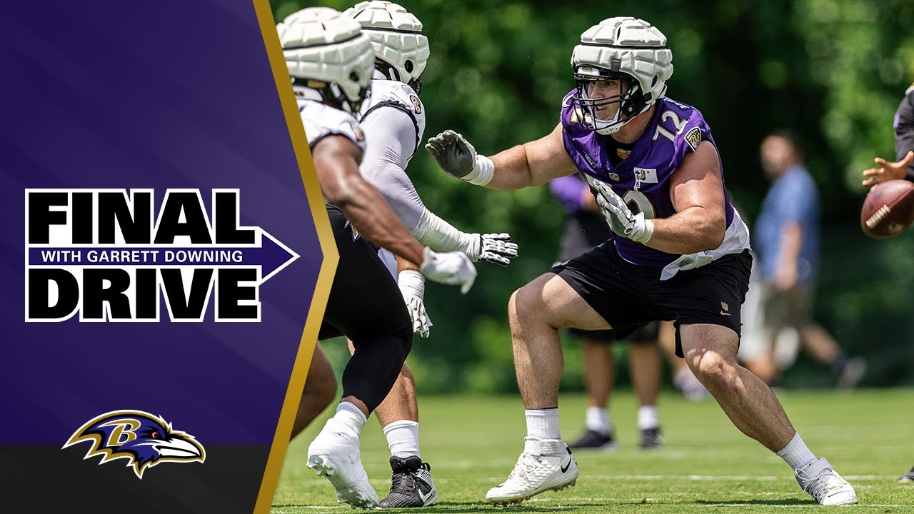 'The Start of Football' With Pads | Baltimore Ravens Final Drive - YouTube