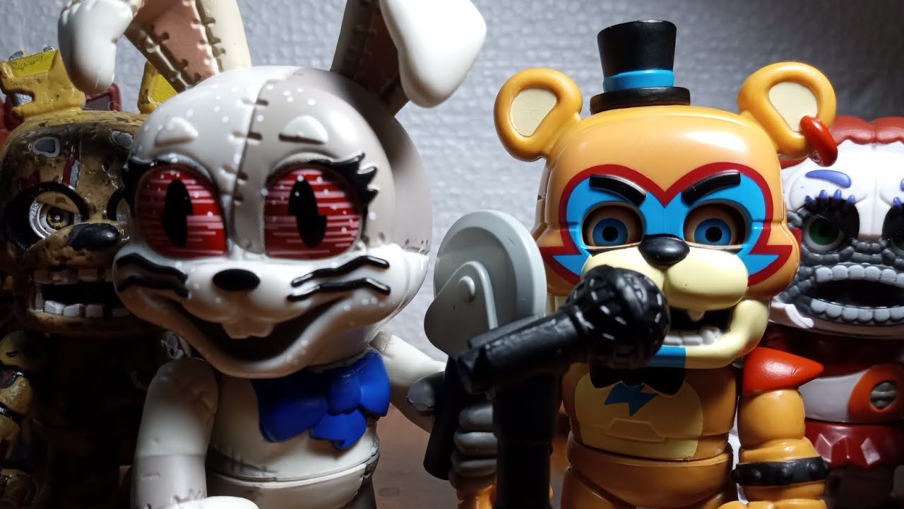 Funko Snaps Vanny 🐰and Glamrock Freddy 🐻 Review!!! #fivenightsatfreddys ...