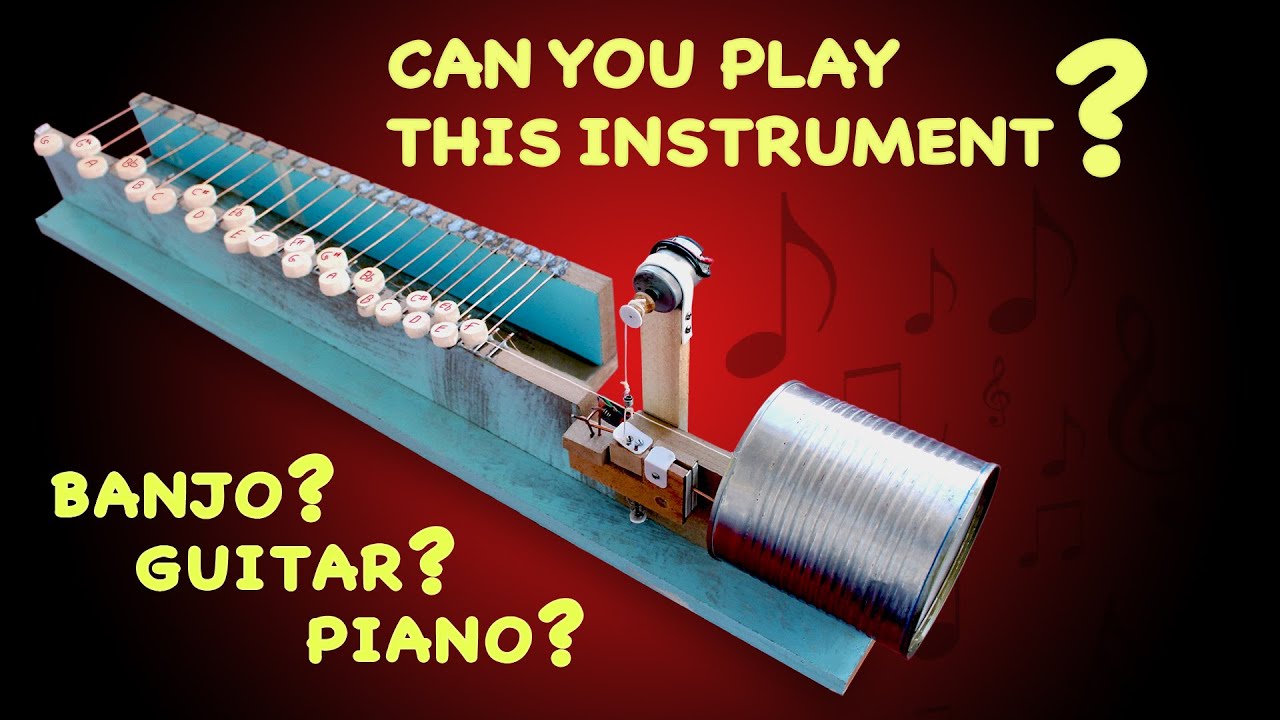 New musical instrument (‌Banjo or guitar?)नया संगीत वाद्ययंत्र (बैंजो ...