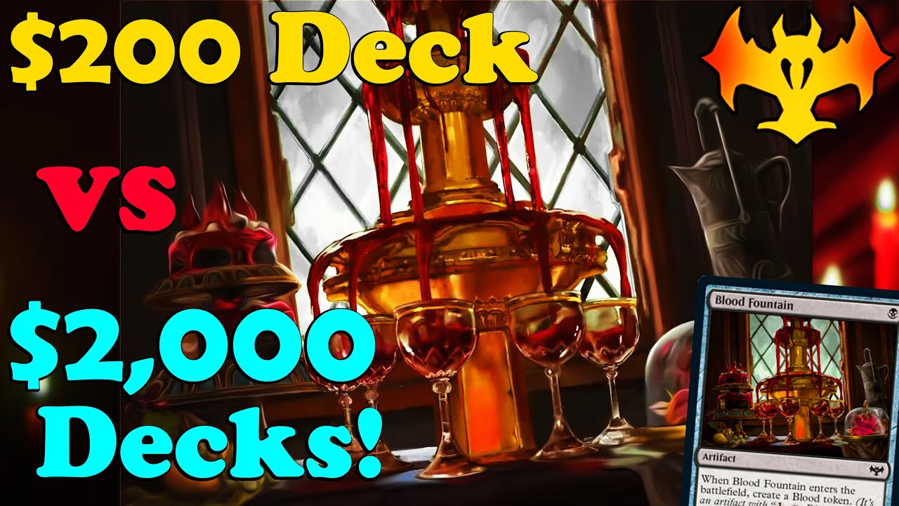 MTG Modern 💎BUDGET💎 Blood 🩸AFFINITY🩸 Deck! NEW Blood Fountain ⭐ Crimson ...