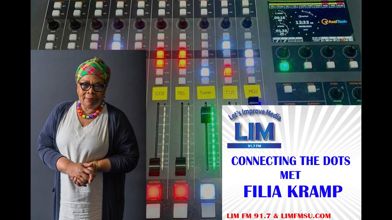 "CONNECTING THE DOTS" MET FILIA KRAMP OP LIM FM 91.7 & LIMFMSU.COM AFL ...
