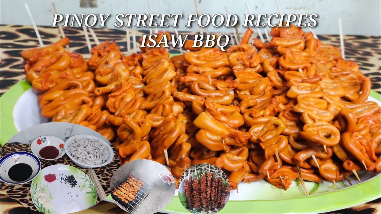 PINOY STREET FOOD RECIPES - ISAW BBQ - YouTube