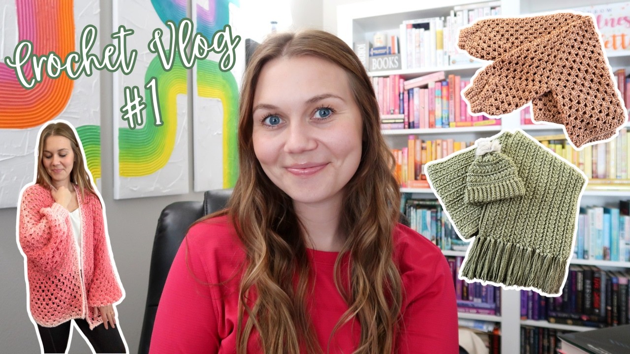 My First Crochet Vlog! | Preparing for a Craft Market | Episode #1 ...