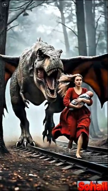 Dogs VS Dinosaurs! Dogs, guided by Jesus, end the dinosaurs' terror ...