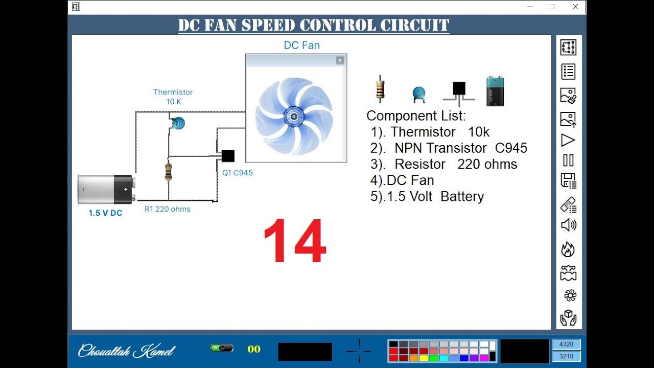 DC Fan Speed Control Circuit - YouTube