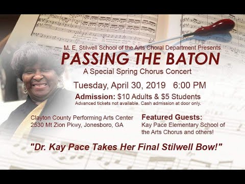 Dr. Kay Pace - Passing the Baton 2019 Concert - YouTube