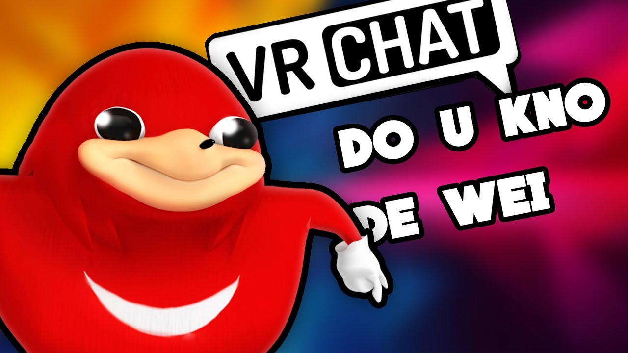 DO YOU KNOW THE WAY - VR CHAT UGANDAN KNUCKLES FUNNY MOMENTS - YouTube