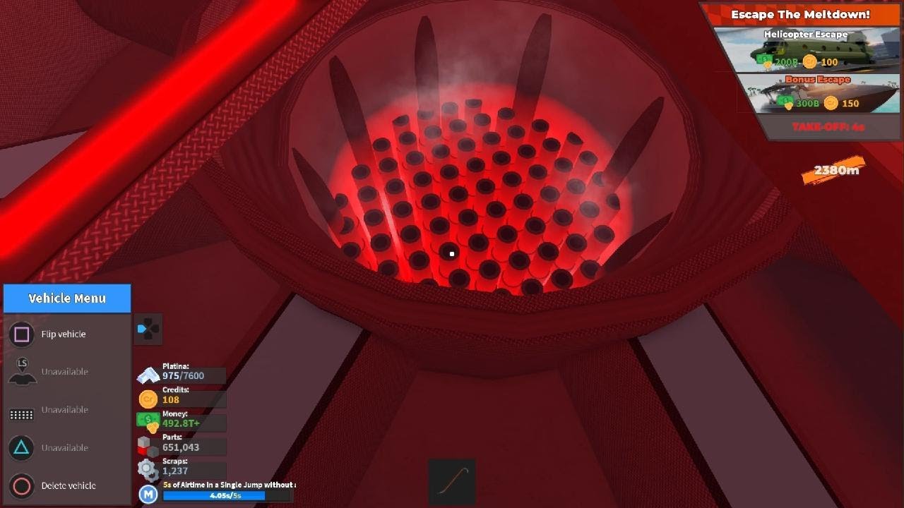 Cc2 meltdown (inside the core) - YouTube