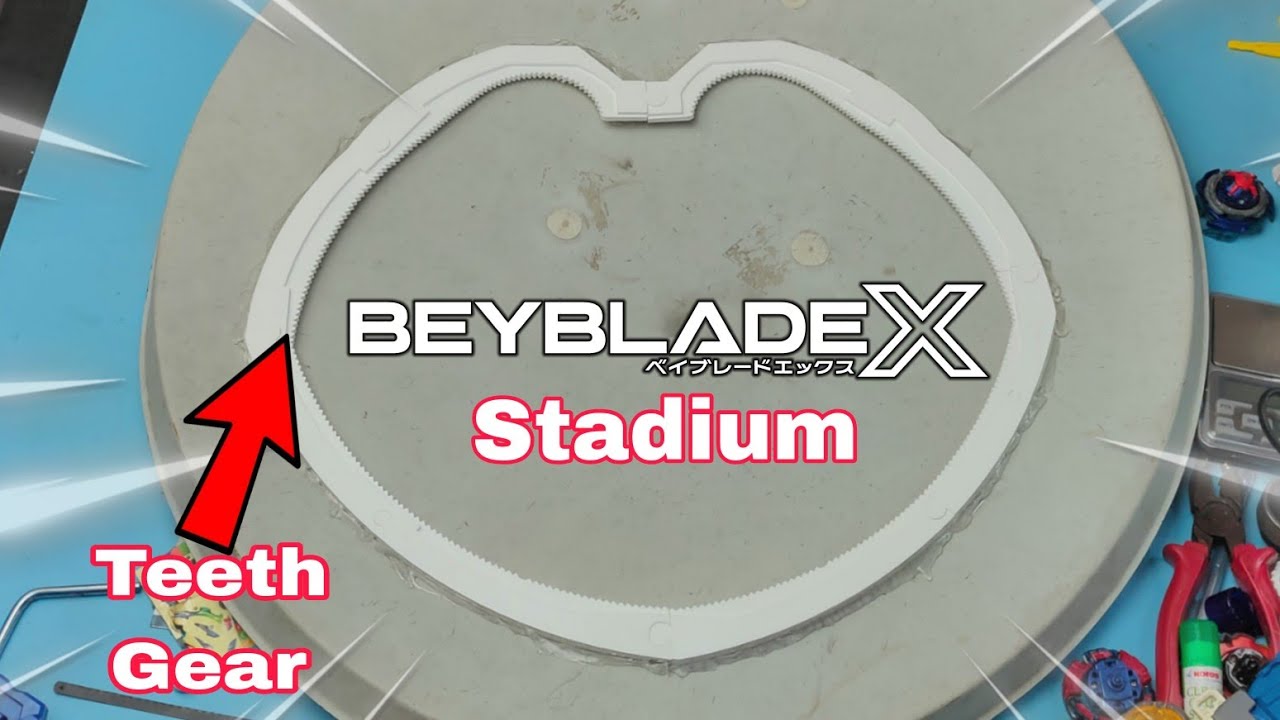 I Made Beyblade X Xtreme Rail Stadium Will it Work - YouTube