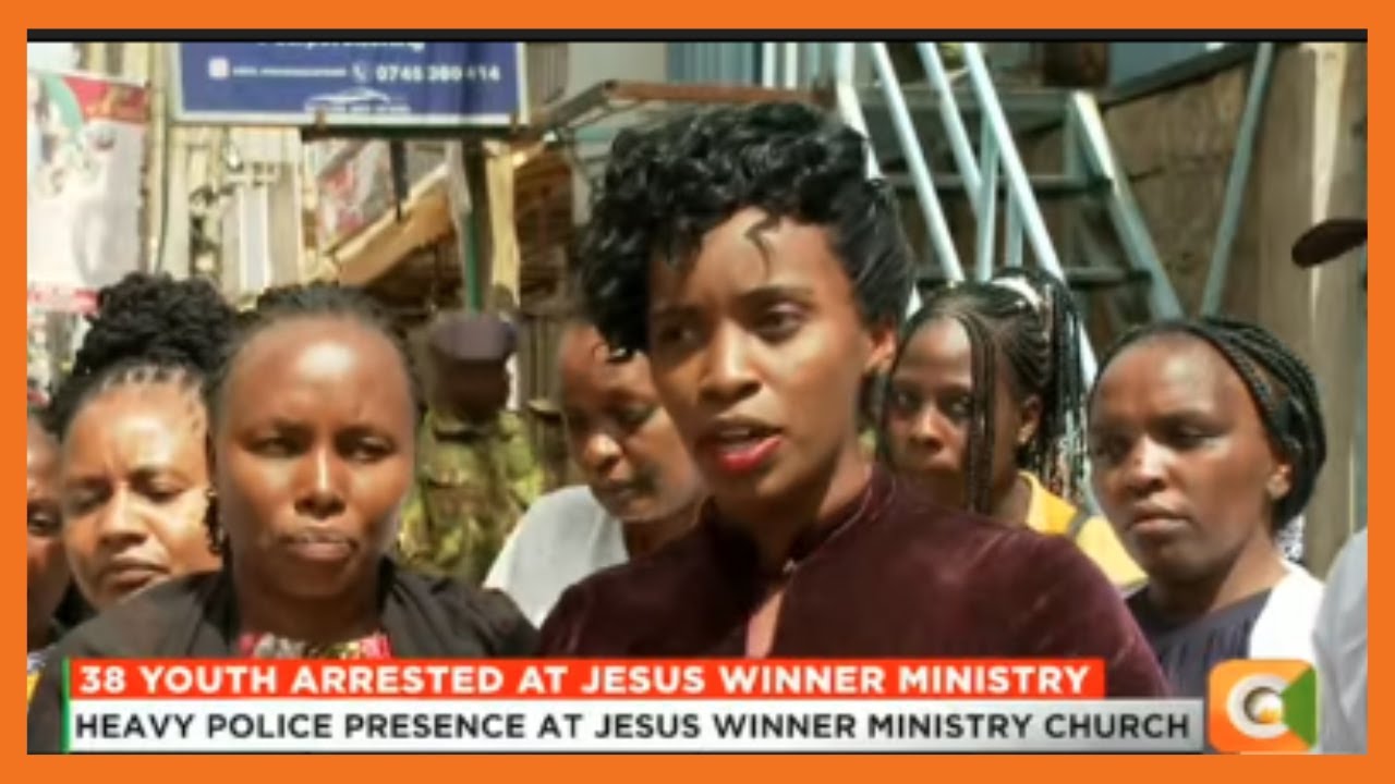 Heavy police presence at Jesus Winner Ministry church - YouTube
