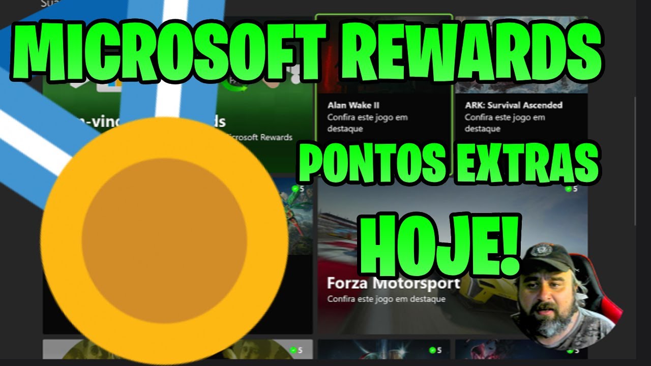 MICROSOFT REWARDS - HOJE É DIA DE PONTOS EXTRAS NO REWARDS! - YouTube