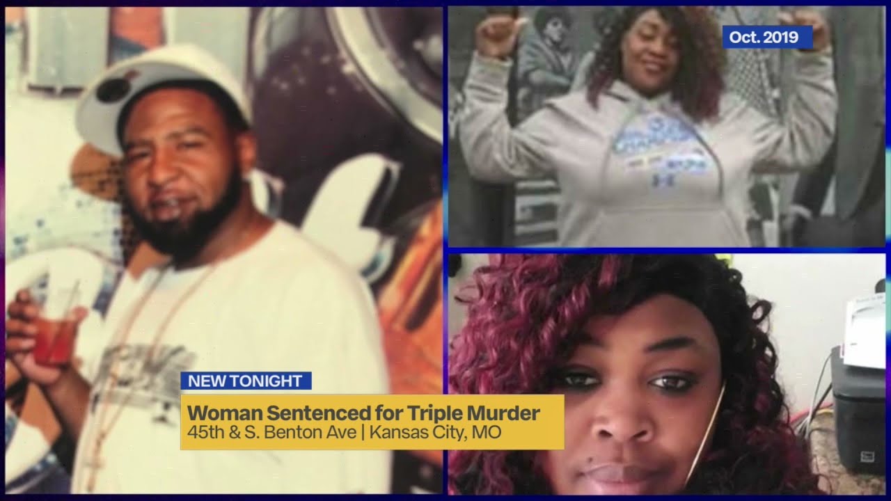 Kansas City woman sentenced to three consecutive life sentences - YouTube