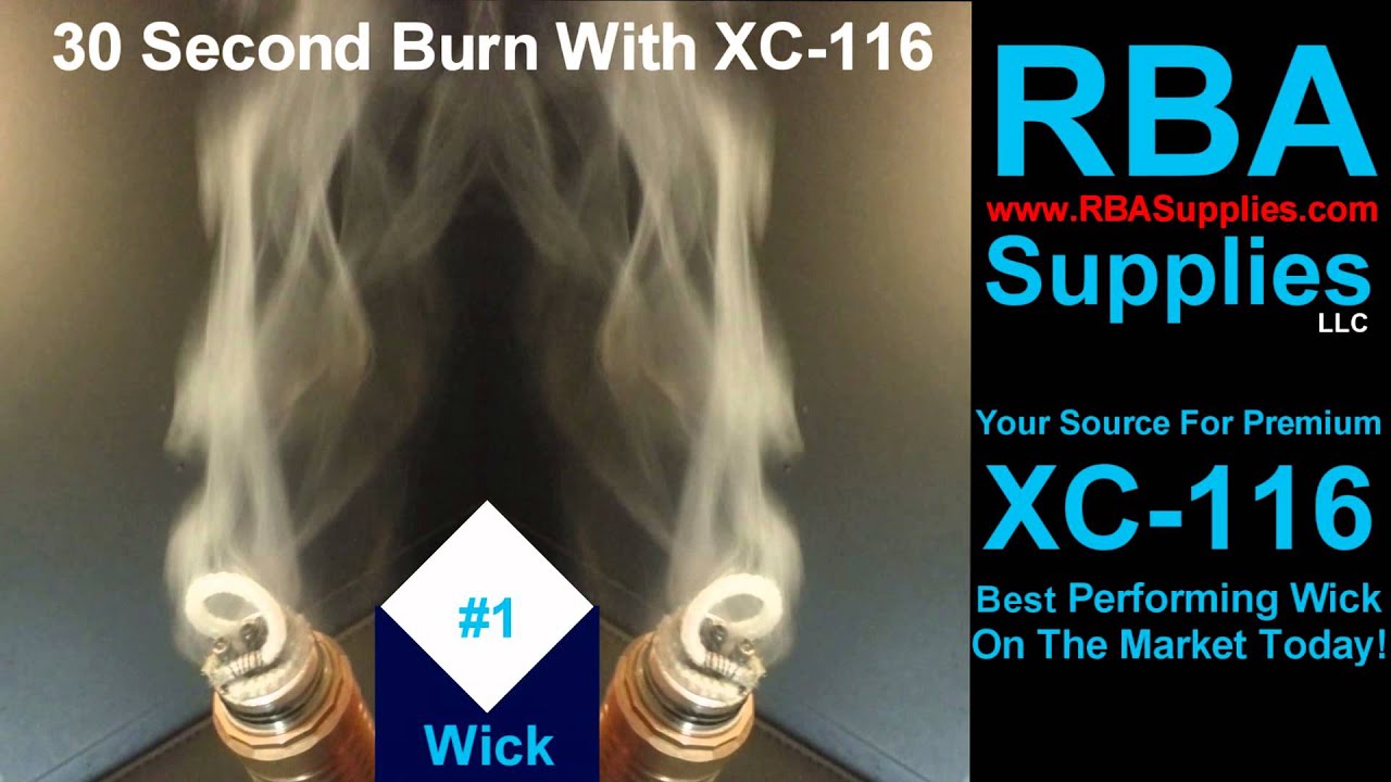 RBA Supplies LLC - XC-116 30 Second Burn! - YouTube
